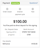 Determining the Payment Method for an Order