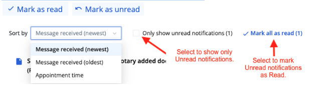 Scheduling Dashboards - In-App Notifications