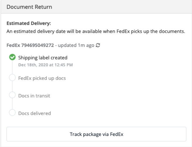 Autogenerate FedEx Labels and Tracking