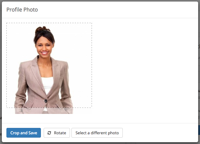 How do I add a profile photo?
