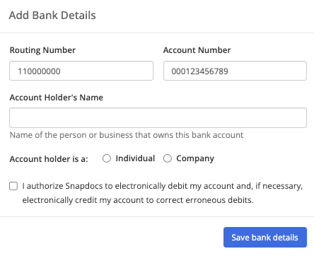 Payment Method Options and Setup