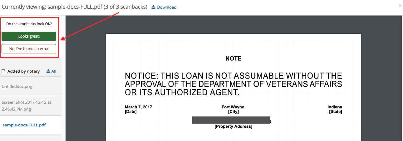 Post-Closing Tools on Snapdocs
