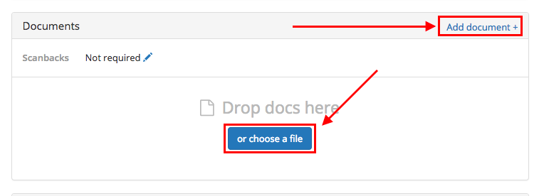 Sending Documents Through Snapdocs