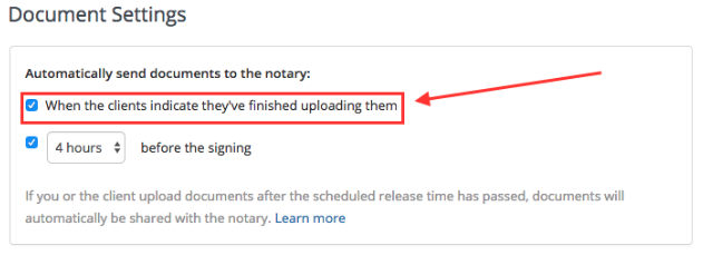 Sending Documents Through Snapdocs