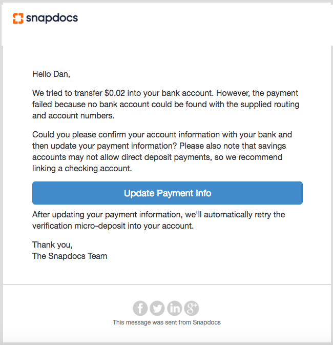 VendorPay Micro-Deposit Verification