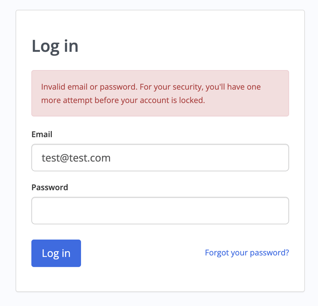 What to do When your Account is Locked